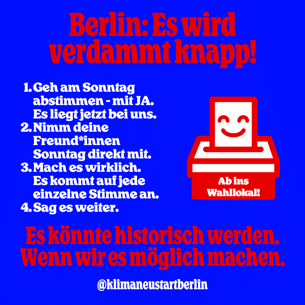 Social Kit – Volksentscheid Berlin 2030 Klimaneutral Social Kit – Volksentscheid Berlin 2030 Klimaneutral
